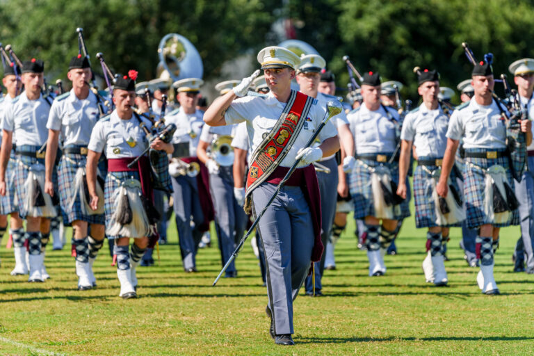 The Citadel Parades - The Citadel Regimental Band and Pipes