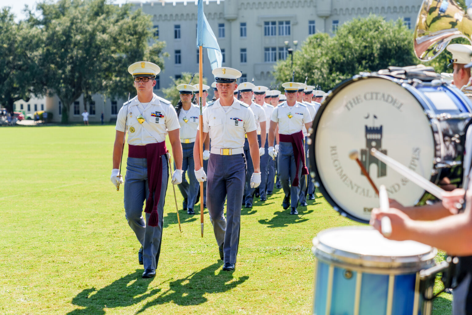 The Citadel Parades - The Citadel Regimental Band and Pipes