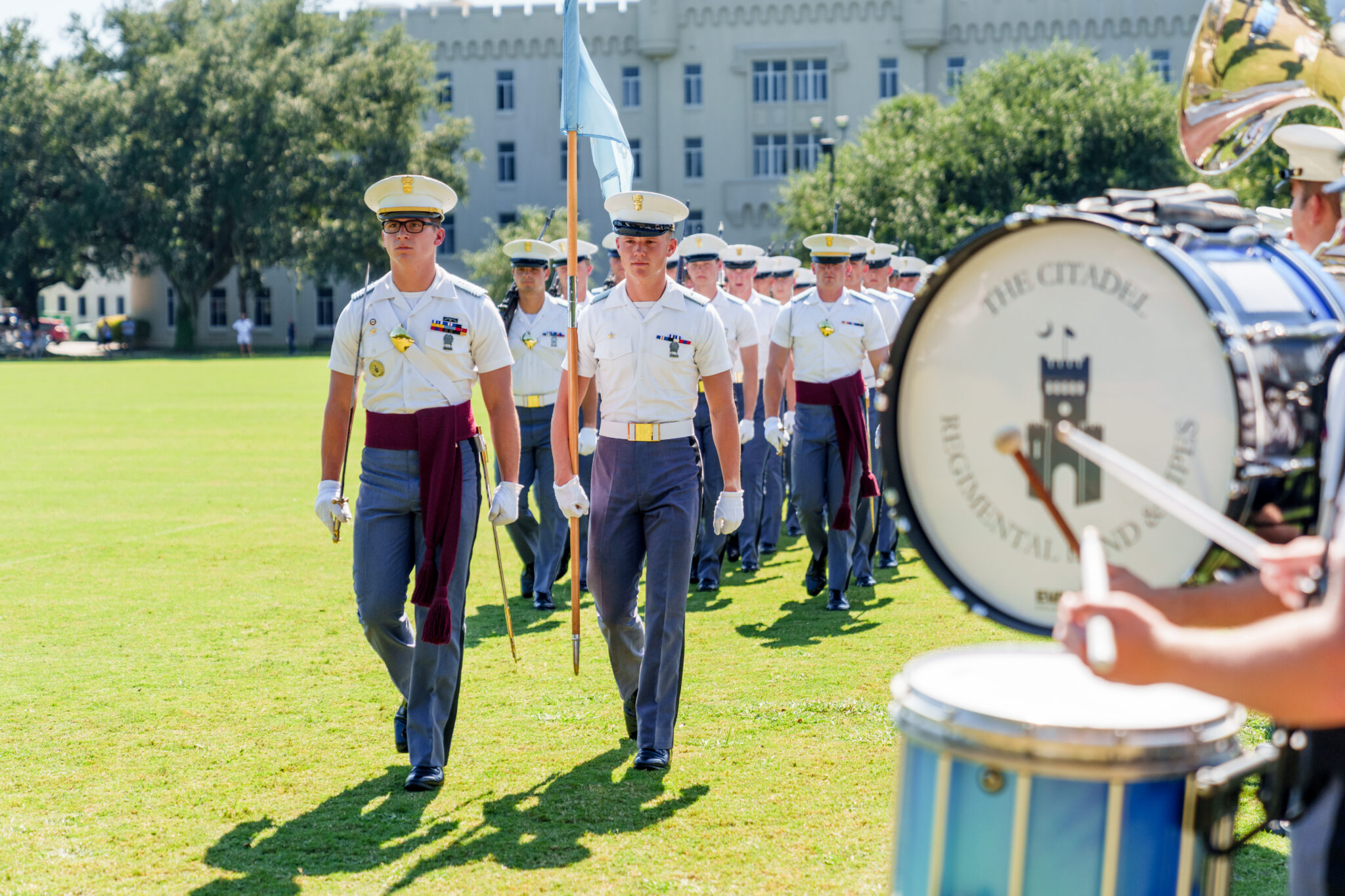 The Citadel Parades - The Citadel Regimental Band and Pipes