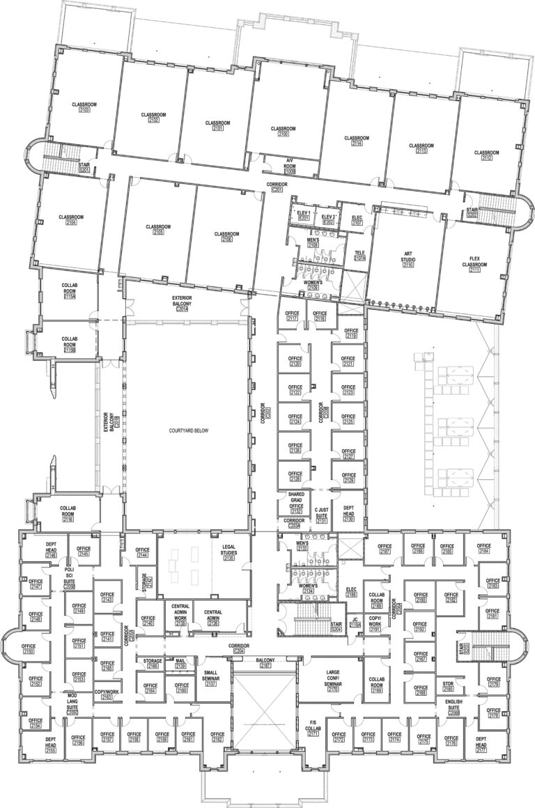 Floor Plans - Capers Hall