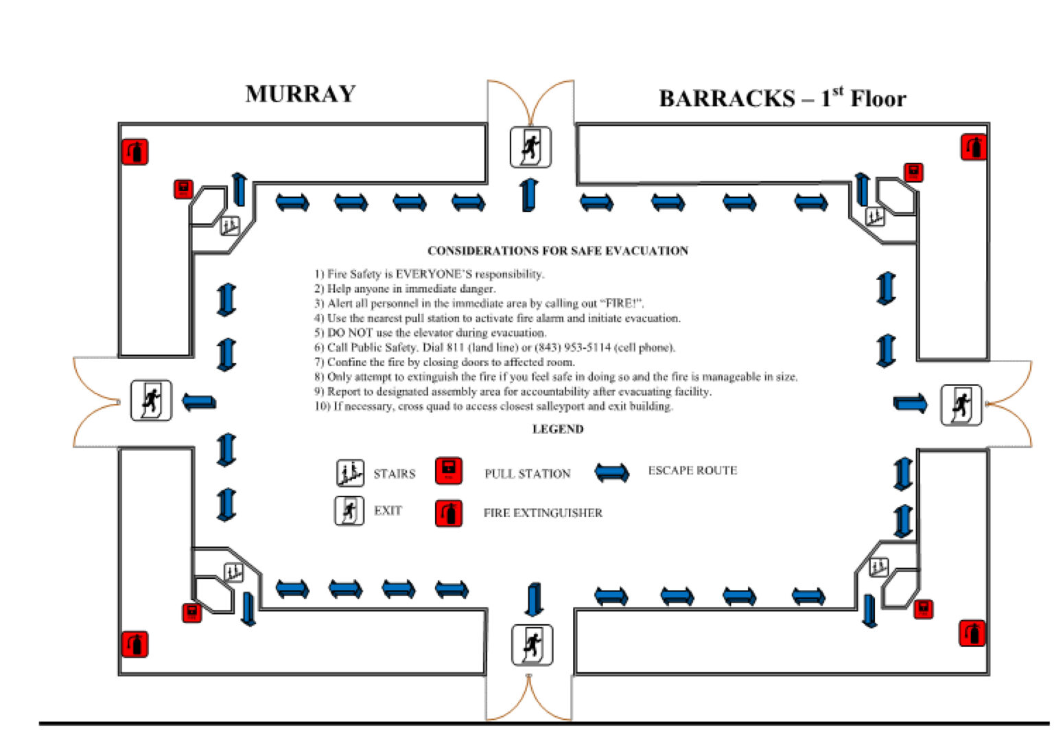 Evacuation Maps - Environmental Health & Safety
