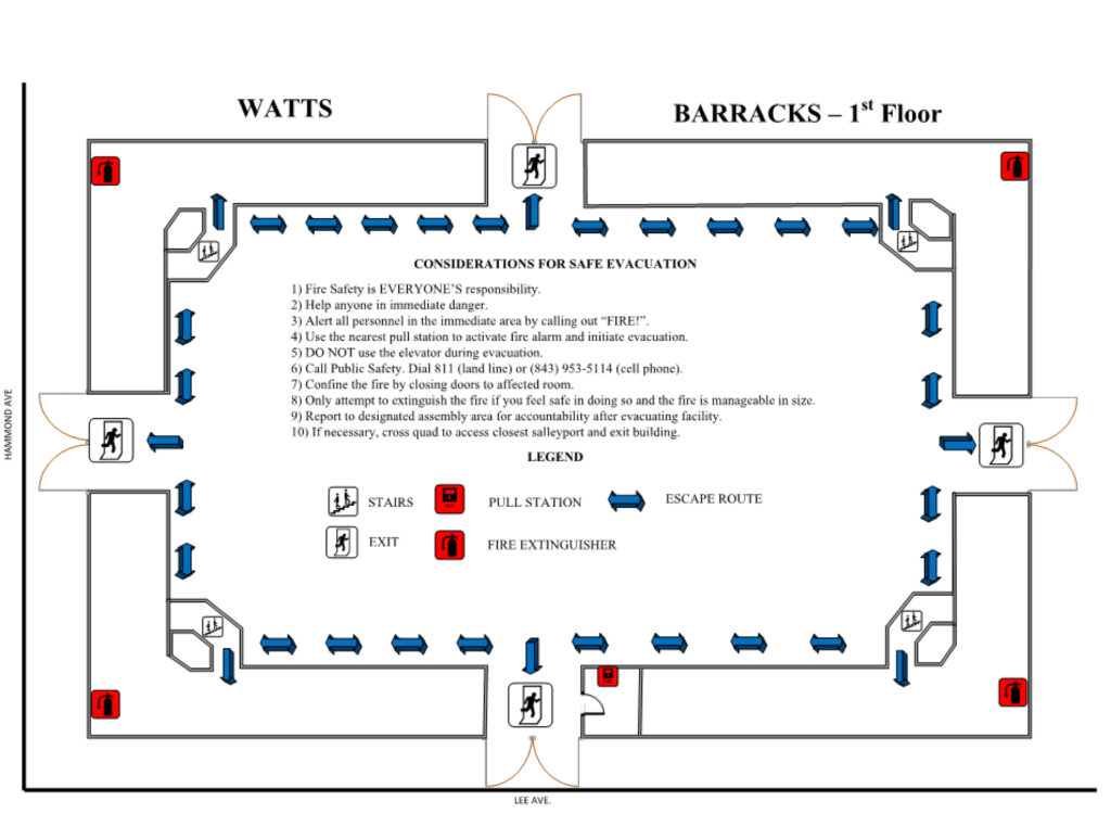 Evacuation Maps - Environmental Health & Safety