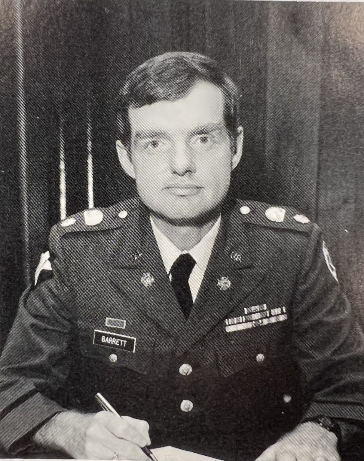 BG Michael B. Barrett, USAR, '68, Military History Graduate Student ...