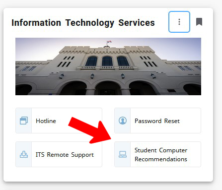 Student Computer Recommendations - Information Technology