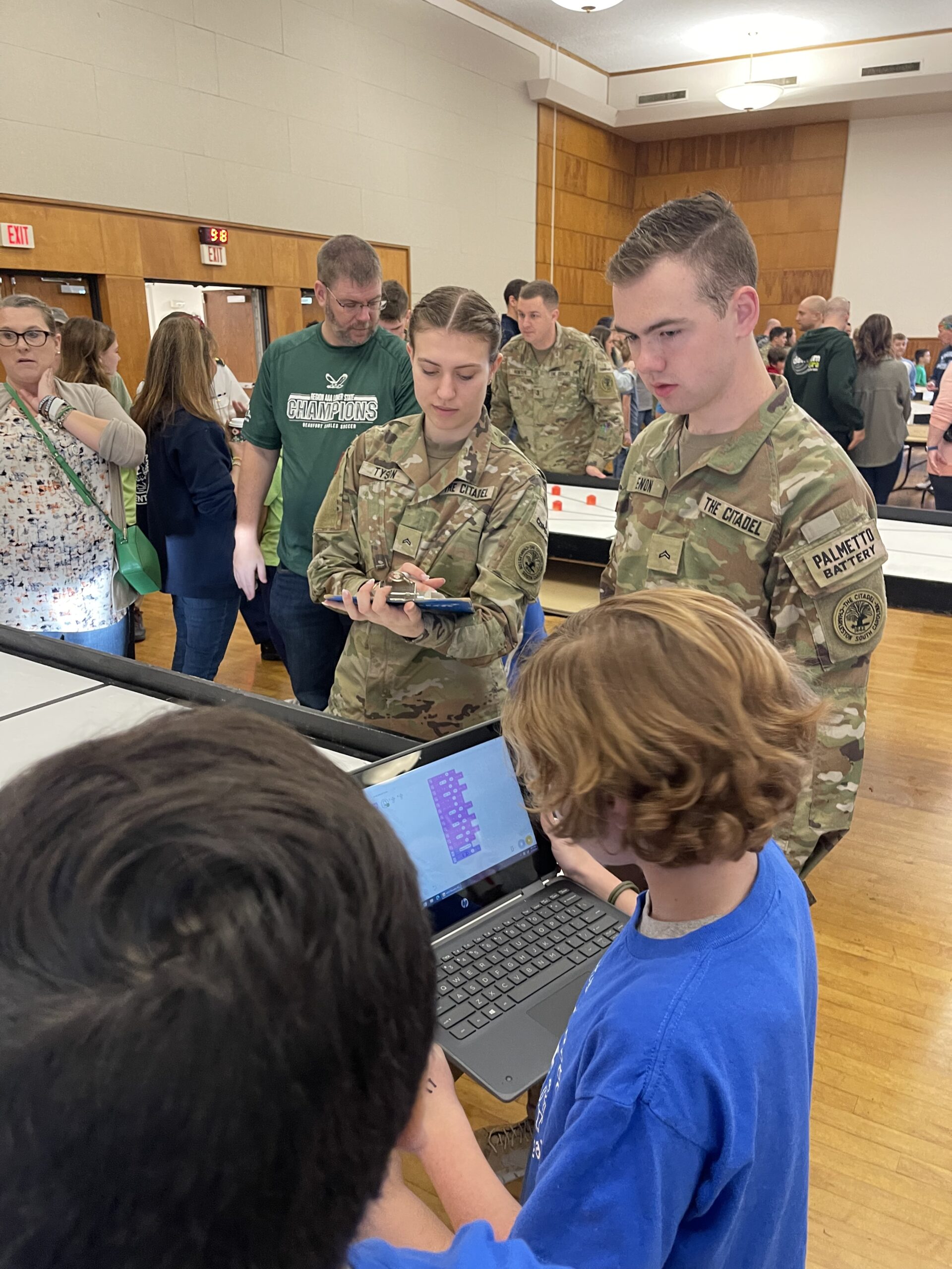 K-12 students storm The Citadel - Notes from the Provost