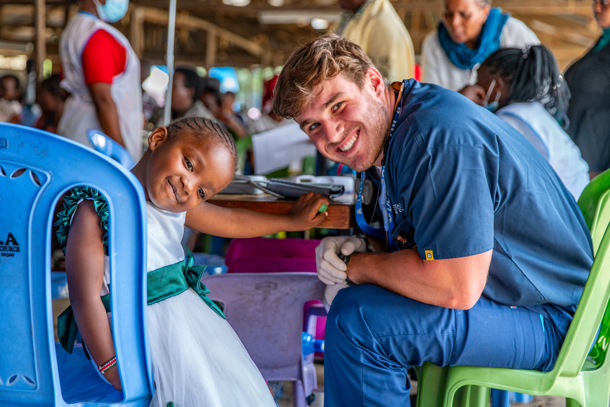 Citadel students host free medical camp in Kenya - Notes from the Provost