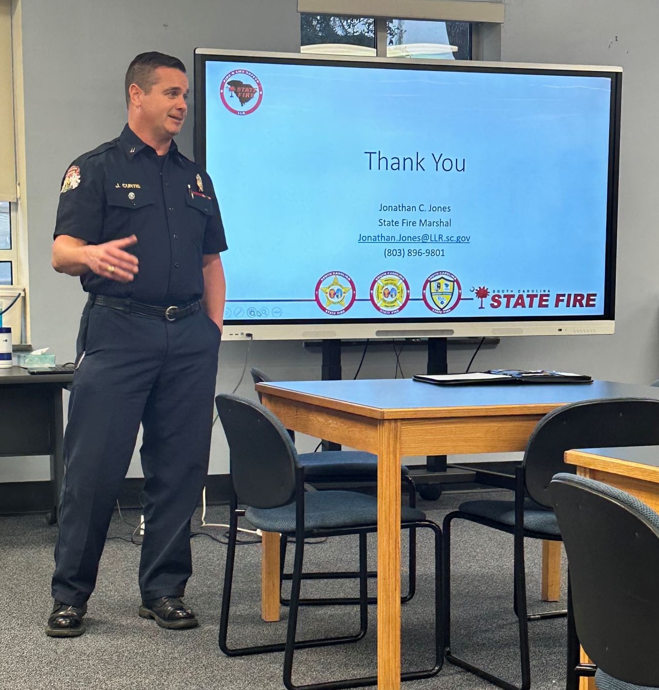 First Responders Club Meeting with State Fire Marshal - Department of ...