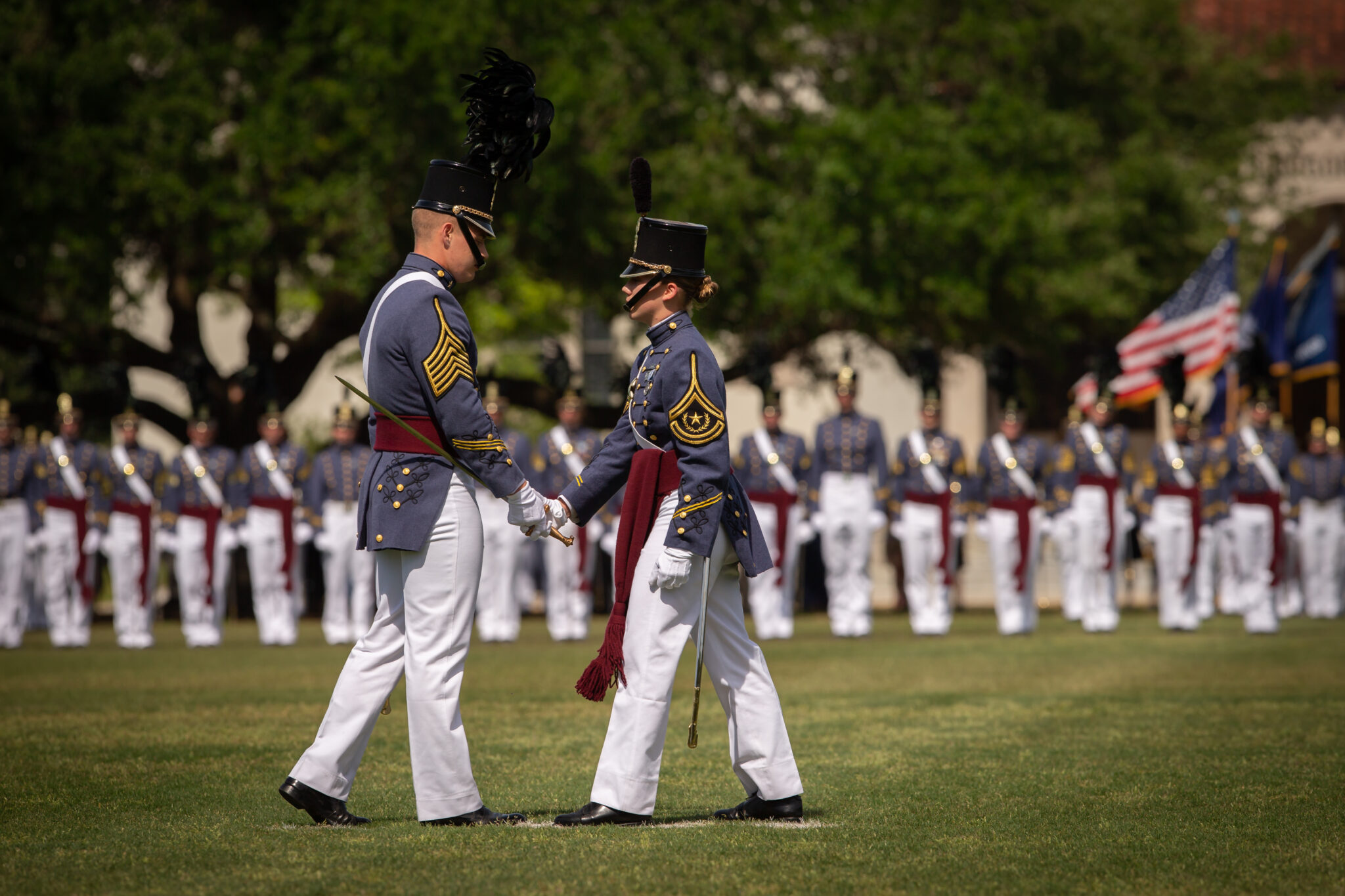 25 Years of Female Cadet Graduates Layout - History of Women at The Citadel
