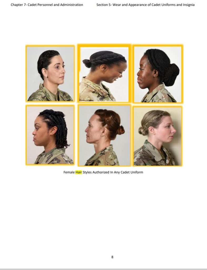 25 Years of Female Cadet Graduates Layout - History of Women at The Citadel